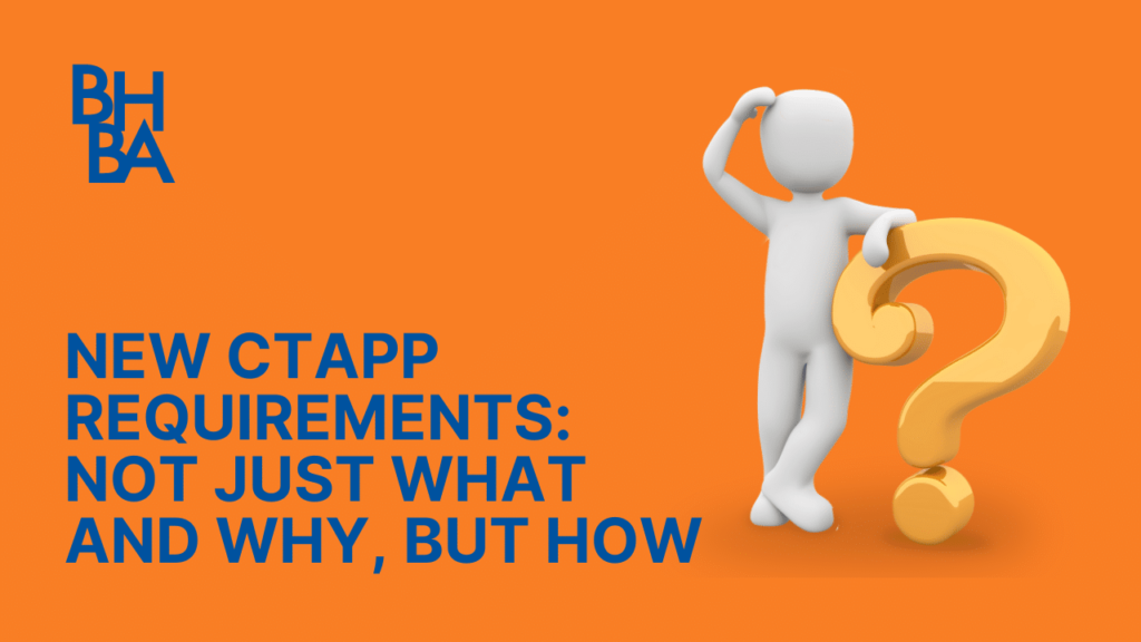 New CTAPP Requirements: Not Just What and Why, But How - Beverly Hills ...