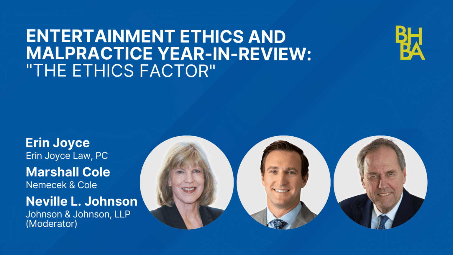 Entertainment Ethics and Malpractice Year-in-Review: "The Ethics Factor ...
